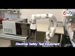 plc control electrical testing instruments , kettle plug tester with touch screen