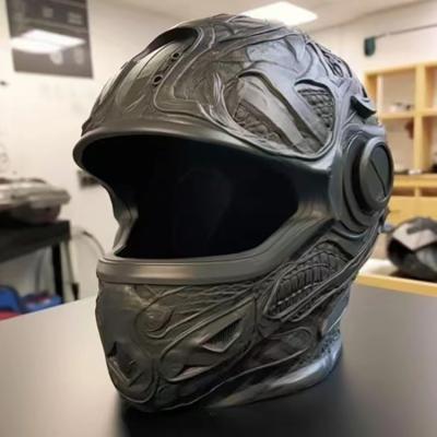 China Custom Resin Nylon Fused Deposition Modeling For Rapid Prototyping Helmet Model for sale