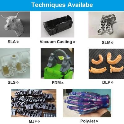 中国 高解像度マルチカラー3Dプリンティングサービス | SLMプロセスによる医療用途 販売のため