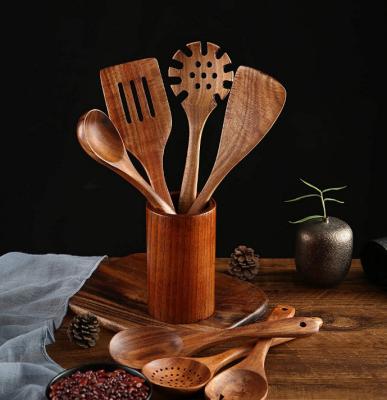 Cina L'utensile di legno del tek amichevole di Eco ha messo l'OEM multifunzionale disponibile in vendita