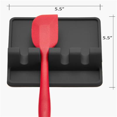 Cina Il pollice termoresistente LFGB del posacucchiaio 6x6 del silicone ha approvato per il contatore di cucina in vendita