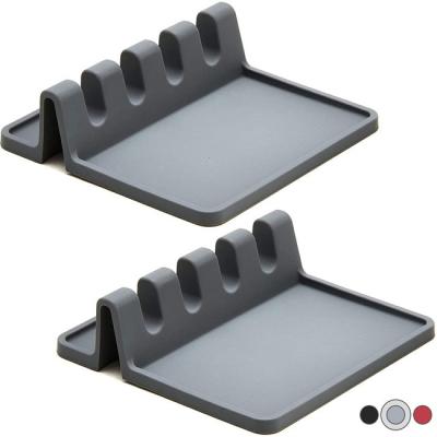 Cina Il pollice termoresistente LFGB del posacucchiaio 6x6 del silicone ha approvato per il contatore di cucina in vendita