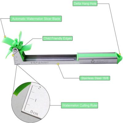 Cina Il CU ha approvato gli strumenti dell'aggeggio della cucina, levatorsoli dell'affettatrice dell'anguria SS18/8 in vendita