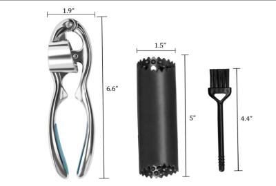 China FDA-gebilligte Edelstahl-Knoblauch-Presse Peeler stellte Multifunktions ein zu verkaufen