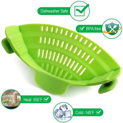 China Mãos - o dispositivo livre da cozinha utiliza ferramentas o grampo do silicone no filtro do alimento da massa para potenciômetros à venda