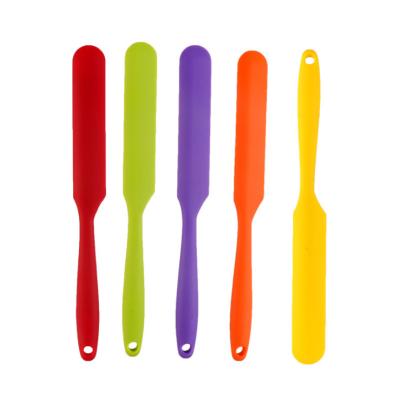 China a espátula do silicone 6Pcs ajustou espátulas de borracha resistentes ao calor do creme do bolo da manteiga à venda