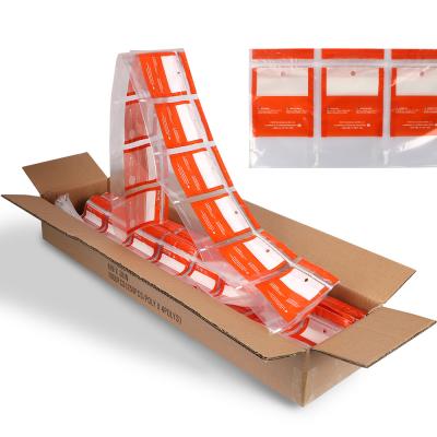 China Autobag Mahcine 0.05MM Ldpe Sidepouch With Ziplock for sale