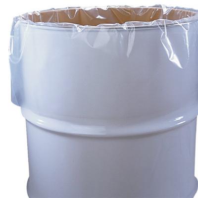 Cina LDPE Plastic Drum Liner Bags Flexible Round Bottom Side Gusset Type in vendita