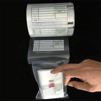 China LDPE 25*3cm öffnete vor Gusseted Polytaschen auf Rollenmatch-Maschine zu verkaufen