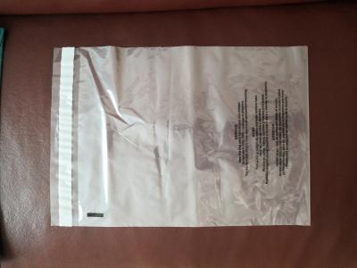 China Recyclable LDPE OPP Peel And Seal Plastic Bag With Adhesive Seal CMYK Printing for sale