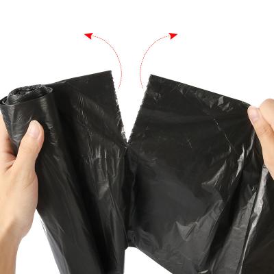 China 55 - 60 Gallon Heavy Duty 3.0 Mil HDPE Contractor Trash Bags for sale