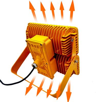 China WF2 portable Explosion Proof Lighting Fixtures For Coal Oil Fields 200W 100W for sale