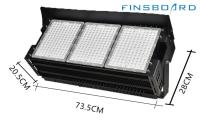 China Dimmable IP66 Protection LED Stadium Lighting with Aluminum Material for Superior Durability for sale