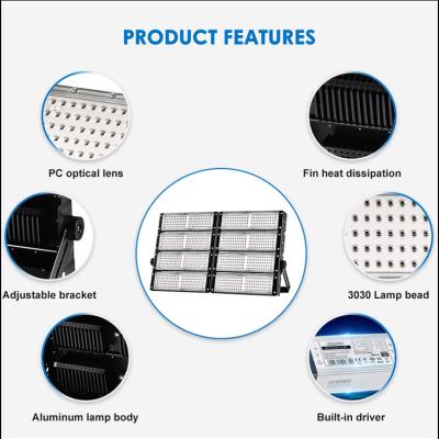 Cina Illuminazione LED esterna per stadio SMD IP66 2700-6500K in vendita