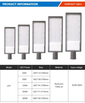 Cina Lumiere di strada in alluminio per esterni impermeabili Ip66 SMD2835 LED in vendita