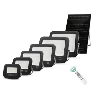 China High Lumen Outdoor Solar Yard Light Ip65 Control Aluminum  Solar Led Flood Light for sale