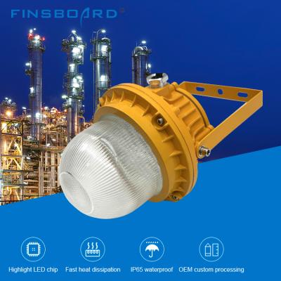 China Aluminum Tempered Glass Atex Explosion Proof Lamp Explosion-Proof Lights Ip65 50w 100w 150w Explosion Proof High Bay Light for sale