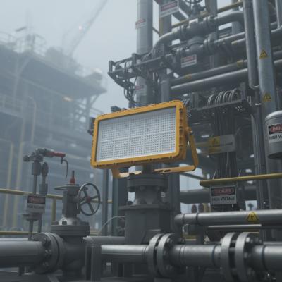 China 300W LED Explosion Proof Flood Light 60° Medium Beam Tank Area ATEX IIB T6 IP65 for sale