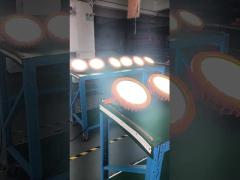 80Ra 240W Explosion Proof High Bay Light Fixture Parapet Mounted