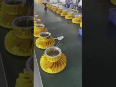 80Ra 240W Explosion Proof High Bay Light Fixture Parapet Mounted