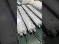 Puente de iluminación a prueba de explosión Instalaciones de alta bahía de vidrio de borosilicato alto