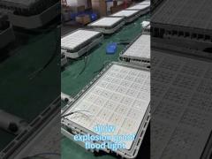 120lm/ w IP66 Grate LED Stadium Lighting 90° Lens Angle