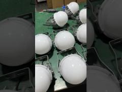 High Brightness High Bay Light Aluminum Tempered Glass 50w 100w 150w  Led Explosion Proof Light