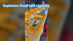 High Brightness IP65 Waterproof 150W-600W LED Explosion Proof Lighting for Hazardous