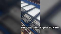 IP66 Waterproof LED Stadium Lighting with 50000 Hours Lifespan and Customizable Options