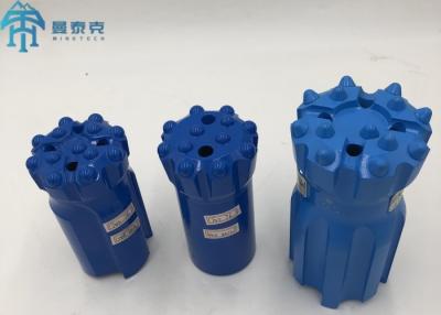 China Top Hammer Drilling Tools T45 76mm Retract Button Bit Spherical Button for sale