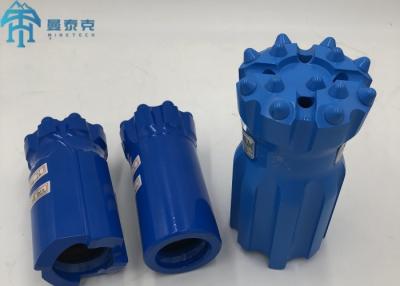 China Top Hammer Drilling Tools T45 76mm Retract Button Bit Spherical Button for sale