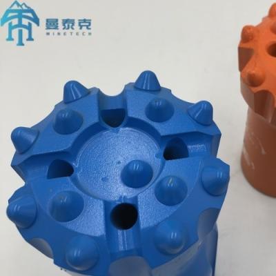 China T51  102mm Button Bits Button Bit for Thread Extension Rod for Tunneling Threaded Button Drilling Bits for sale