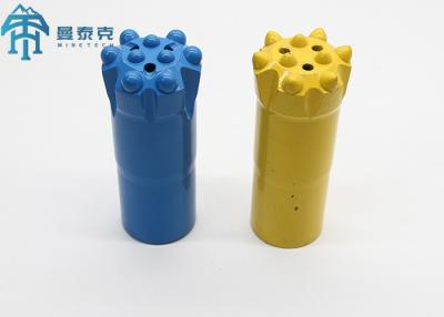 China Rock Drilling Tools R32 48mm Threaded Button Bit With Heat-treatment for sale