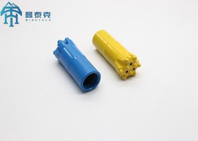 China Rock Drilling Tools R32 48mm Threaded Button Bit With Heat-treatment for sale