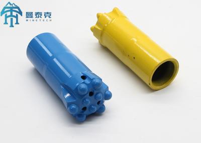 China Rock Drilling Tools R32 48mm Threaded Button Bit With Heat-treatment for sale