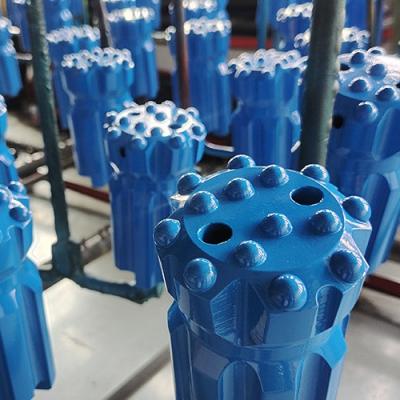 China Retract Thread Button Bit T45  Rock Drilling Tools Top Hammer Drill Bits for sale