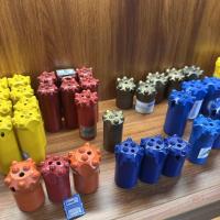 China Tapered Threaded Button Drill Bits Rock Drilling Tools For Mining And Quarrying for sale
