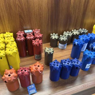 China Tapered Threaded Button Drill Bits Rock Drilling Tools For Mining And Quarrying for sale