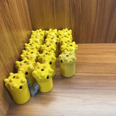 China 7 11 12 Degree Tapered Button Drill Bits Rock Drilling Tools For Quarry Mining for sale