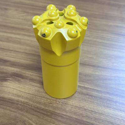 China High Quality 38mm R28 Thread Button Bit For Mining And Tunnel Engineering for sale