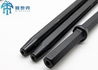 China H22 H25 Hex Shank Drill Rod High Hardness HRC45-55 for sale