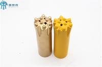 China Button R32 51mm Rock Drilling Bit Tungsten Carbide Thread for sale
