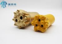 China Spherical Thread Button Bit with 3 Flushing Holes for Mining and Quarrying CNC Milling and Heat Treatment Process for sale