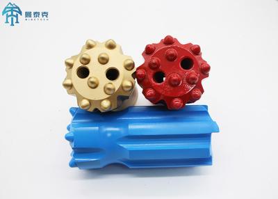 China R32 Thread 64mm Cemented Carbide Retract Button Bit for High Performance Rock Drilling for sale