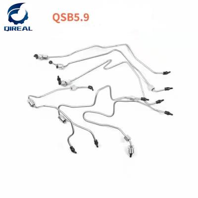 China Excavator spare parts QSB5.9 6BT5.9 Diesel engine high pressure Injector Fuel Supply Tube 3943765 for sale