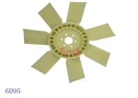 Cina Pala del ventilatore della ventola di raffreddamento di motore dei pezzi di ricambio dell'escavatore 6D95 6D105 600-625-6580 con 7 lame per PC200-3 PC200-5 PC100-3 in vendita