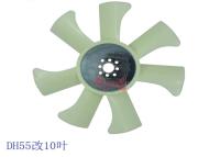 Китай Excavator spare parts 7 blade 8 holes DH55 fan blade cooling fan продается