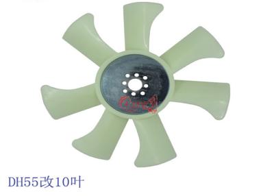 Cina Excavator spare parts 7 blade 8 holes DH55 fan blade cooling fan in vendita