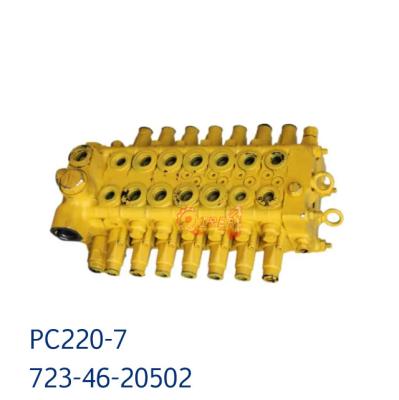 China Excavator Spare Parts PC220-7 Main Control Valve 723-26-20502 for sale