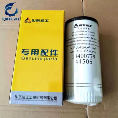 China HEAVY MACHINERY PARTS SDLG OIL FILTER 14400779 E6210F EXCAVATOR ENGINE OIL FILTER for sale